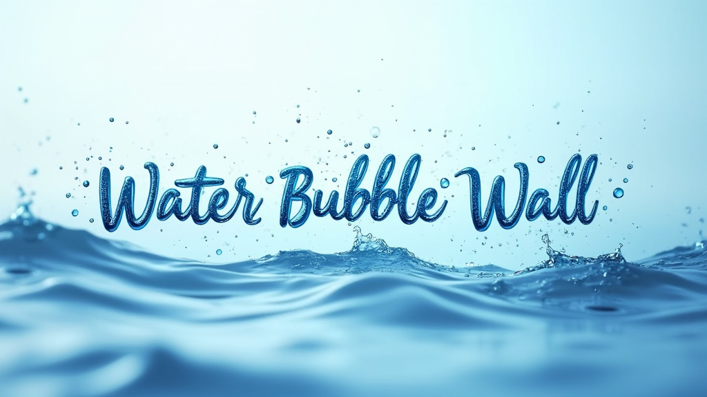 Water Bubble Wall | Custom LED Bubble Wall Panels & Indoor Water ...